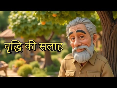 The Wise Old Man Story in Hindi