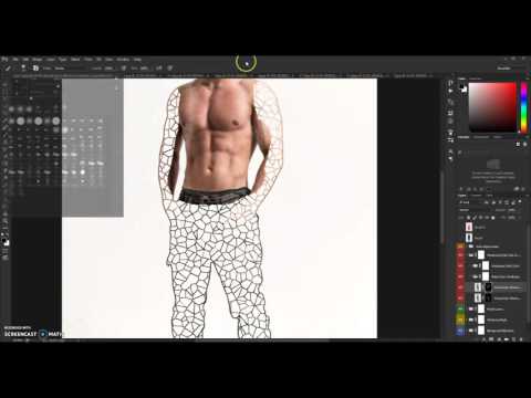 Wireframe Photoshop Action Tutorial