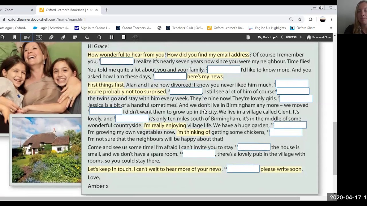 Learn at Home help for Teachers: Teaching Writing using Classroom Presentation Tools
