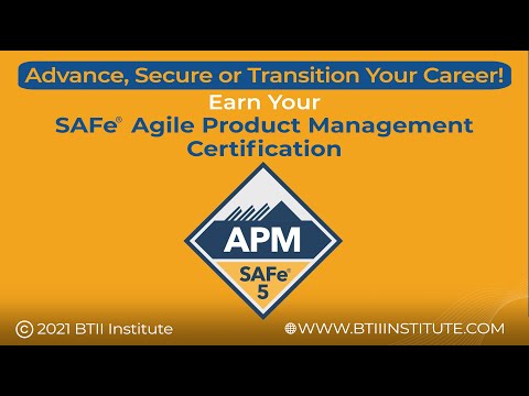 Agile Product Management Certification | APM Certification | APM Exam Training