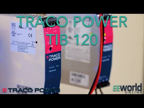 Putting the Traco Power TIB 120 industrial ac/dc supply through its paces