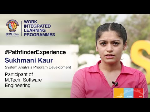 Pathfinder Speak | Sukhmani Kaur | M.Tech. Software Engineering for Working Professionals