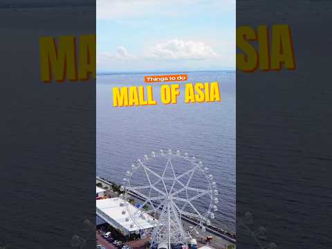 Here are 12 Things to do at SM Mall of Asia - full video in comments. #mallaofasia
