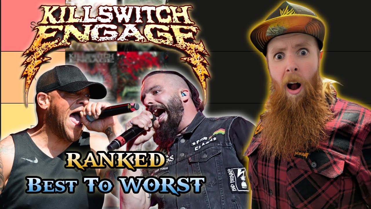 KILLSWITCH ENGAGE Albums Ranked BEST To WORST | Album Tier List!