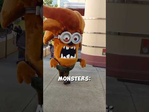 Minions as Universal Monsters! Halloween at Universal Studios #minions #universalstudios