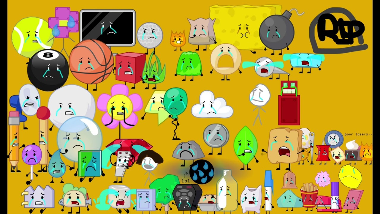 bfdi crying losers