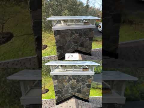 Natural Stone Chimney Rebuild - Family Chimney Repair - Portland, Oregon