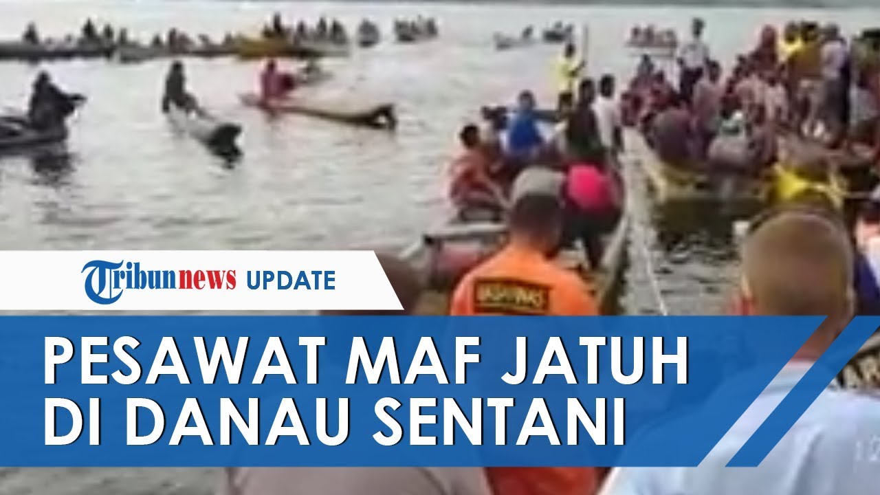 BREAKING NEWS: Pesawat Milik MAF Jatuh di Danau Sentani Papua Sesaat ...