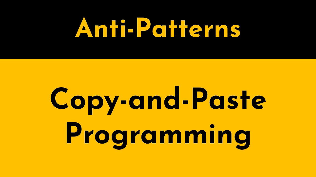 Why Copy-Paste Code Destroys Your Project | Copy-and-Paste Programming Anti-Pattern | Geekific