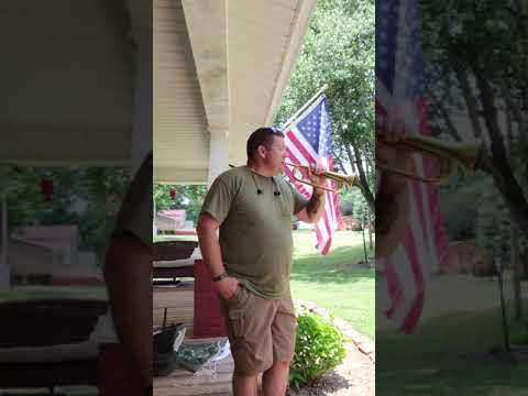 Call to Quarters on a M1892 Field Trumpet (Bugle)