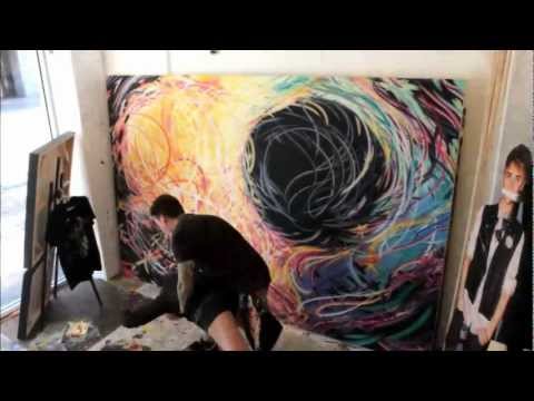 Carini Arts-The Art of Michael Carini: Astranomelly Time-Lapse