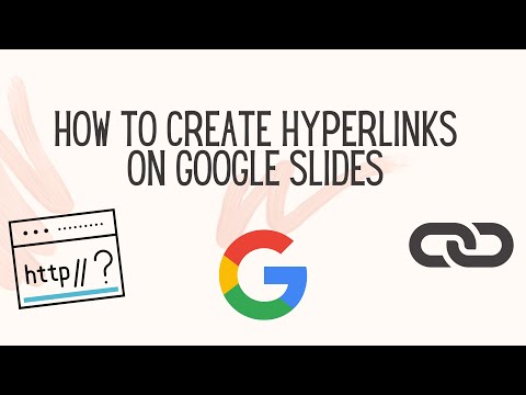 How to create Hyperlinks on Google Slides