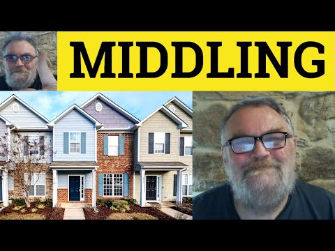 😎 Middling Meaning - Middling Examples - Middling Definition . Middling