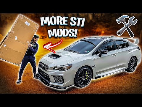 I BOUGHT THIS FOR MY WRX STI AND IT MAKES A BIG DIFFERENCE ! **NEW MODS** | BRAAP VLOGS