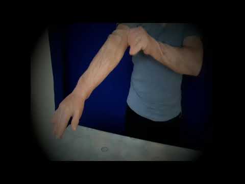 long silicone human gloves