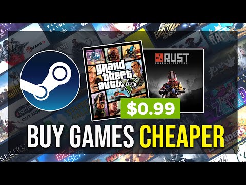 How to Buy Any Steam games Cheaper