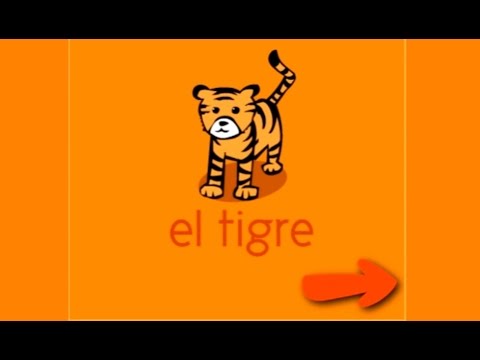 Naranja Orange color in Spanish Color names Educational games Video for kids