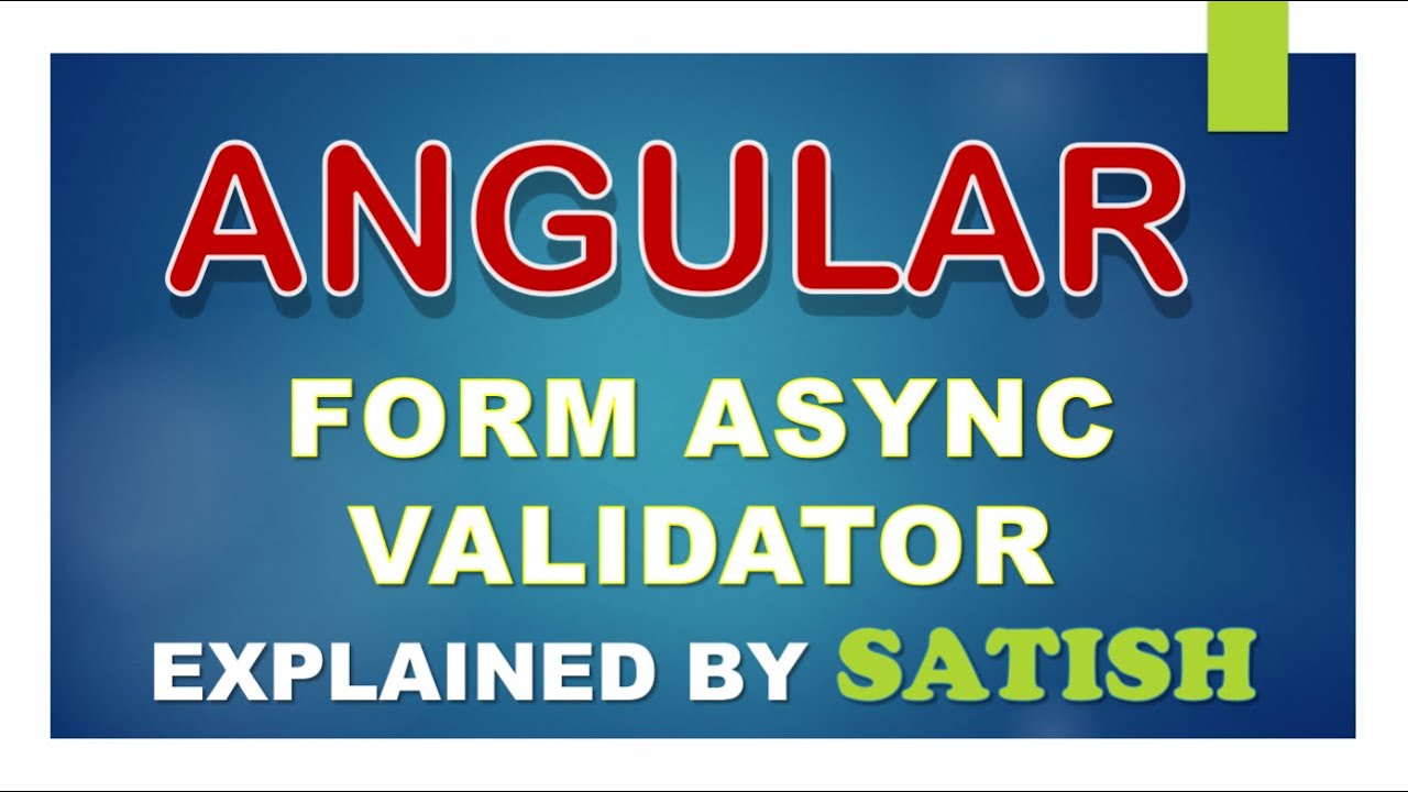#angular Angular | Async Validator Functions | compose | composeAsync | pattern Validator | #async