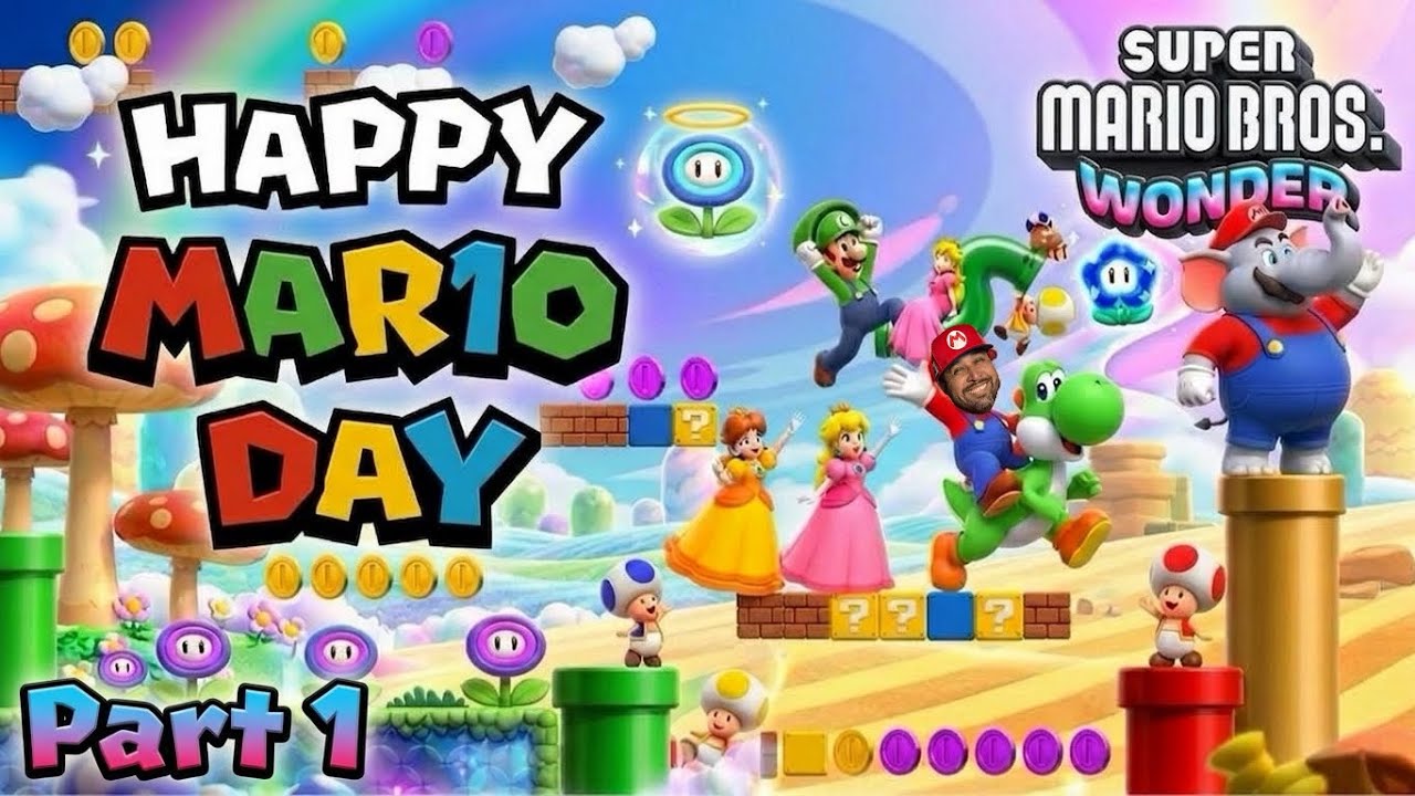 Playing Super Mario Bros. Wonder in Celebration of MAR10 Day! Part 1#nintendoswitch #nintendo #mario