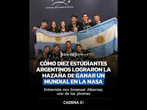 隆ARGENTINA CAMPEONA DEL ESPACIO EN ESTADOS UNIDOS! 馃殌馃嚘馃嚪 | Cadena 3 Argentina