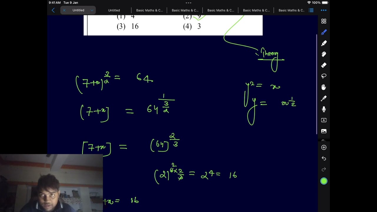 solution of basic maths dpp from pw for neet