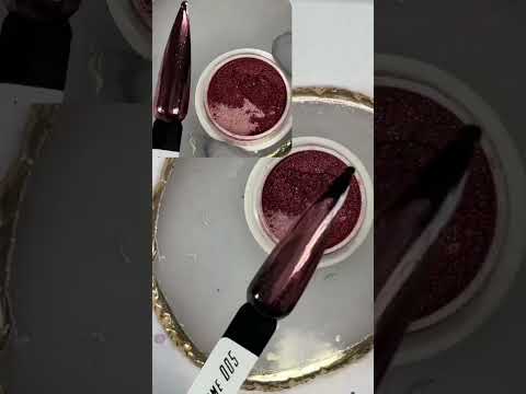 Chrome Powder Swatches pt 3 Amazon Buy #chromenails #nailswatches #chromepowder #easynailart