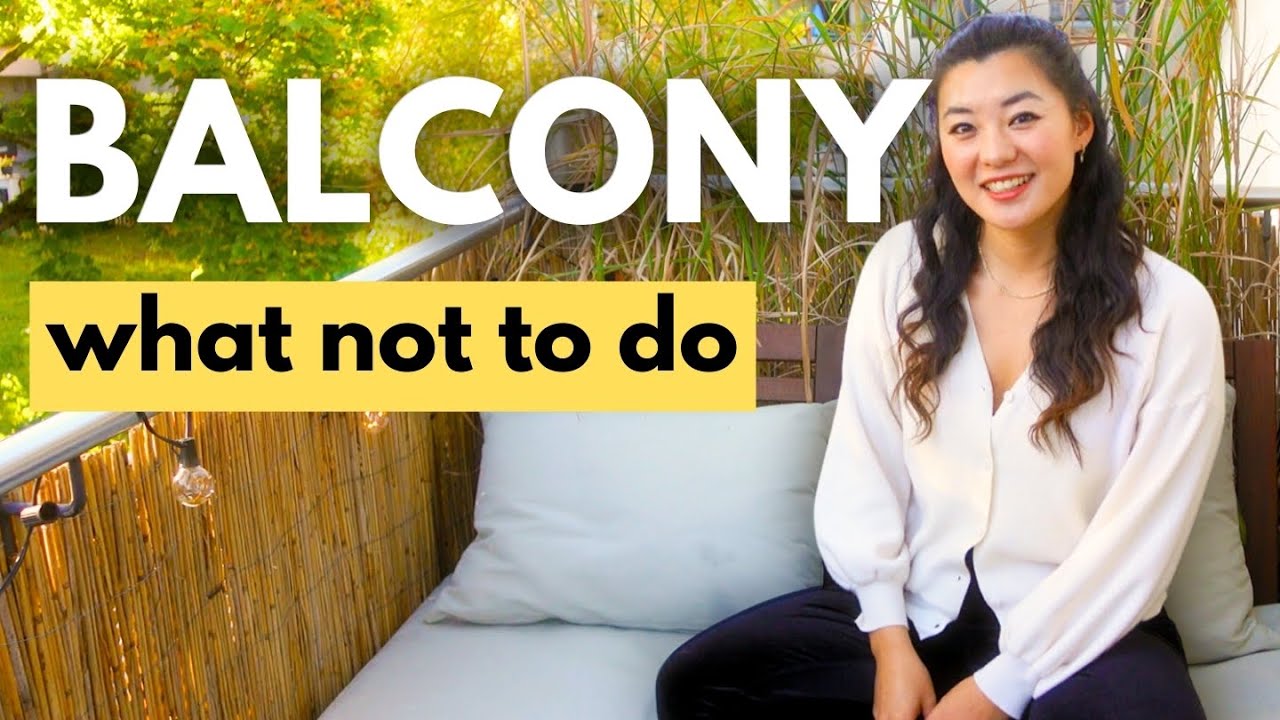 4 balcony design mistakes + how to avoid them!