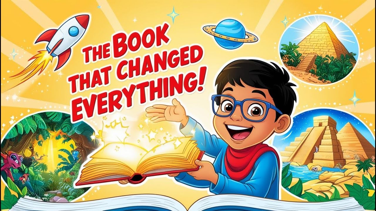 The Book That Changed Everything – A World Book Day Story for Kids | Moral Stories for Kids