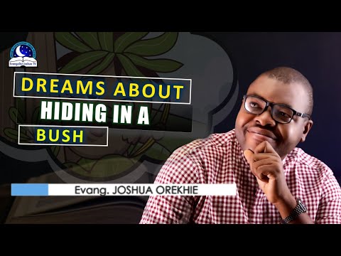 Dream About Hiding In a Bush - Find out the meaning from Evangelist Joshua