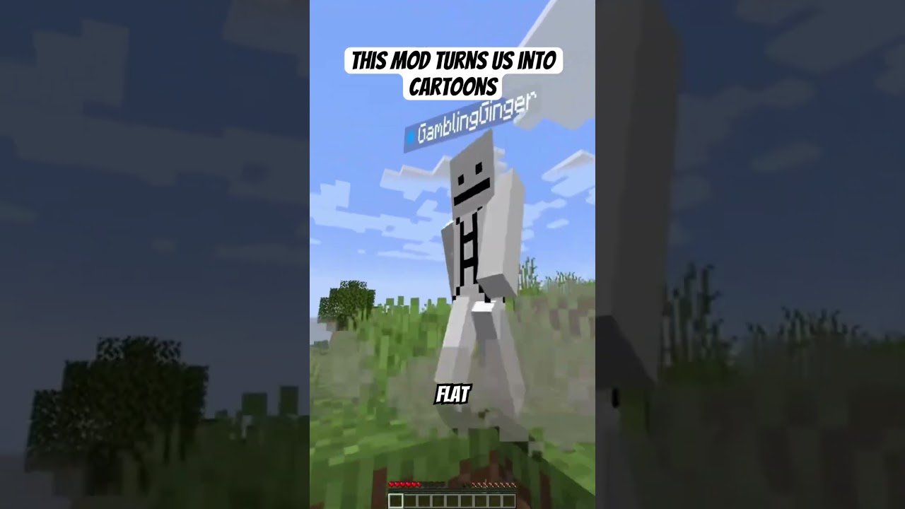That is the funniest Minecraft mod I've seen 🤣 /goofy goober mod #minecraft #minecraftmodding #fyp