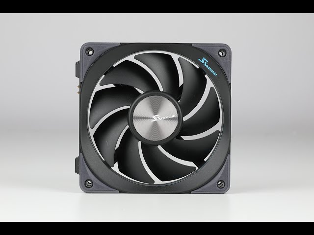 Seasonic MAGFLOW 120mm High Performance PWM Triple Fan Pack - Black | OcUK
