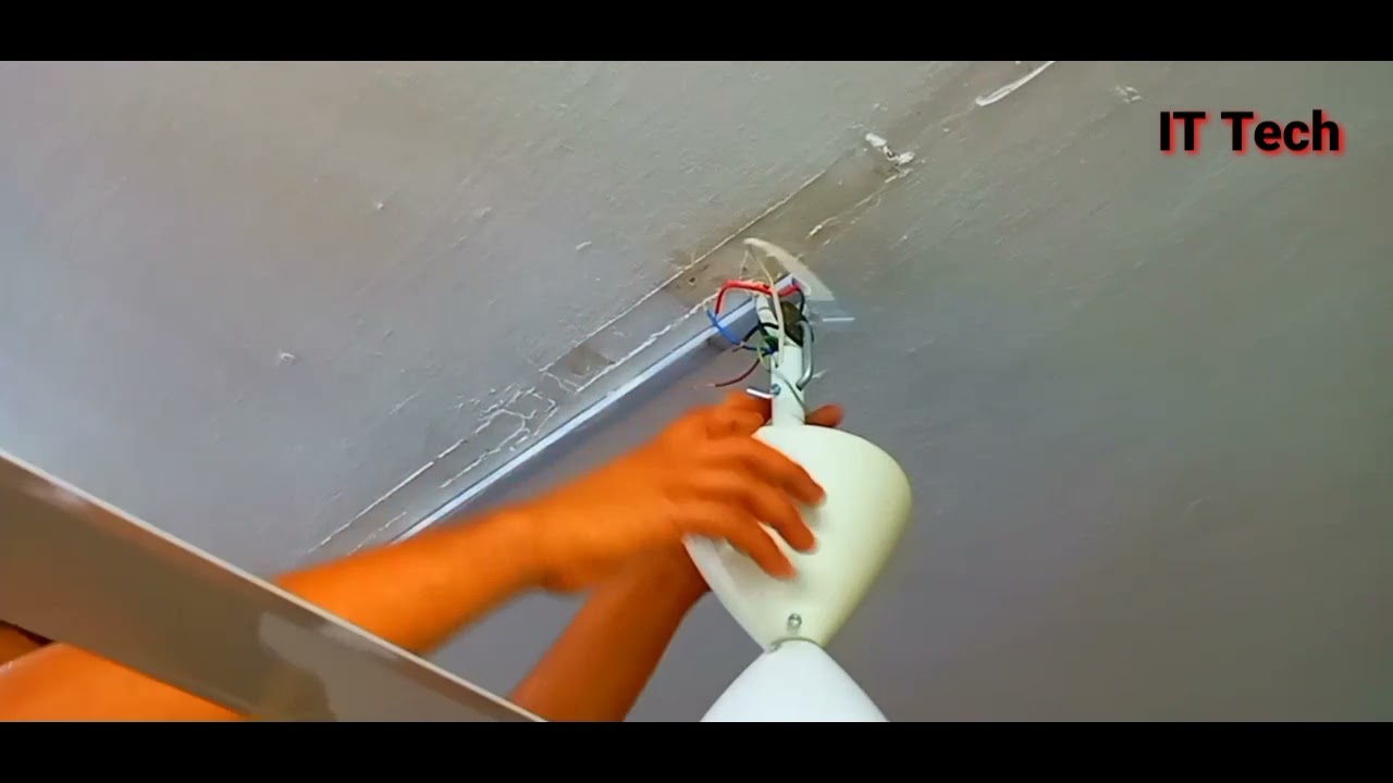 How to Remove a Ceiling Fan - Direct Connect! - IT Teaching