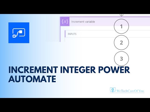 Power Automate - Increment an integer