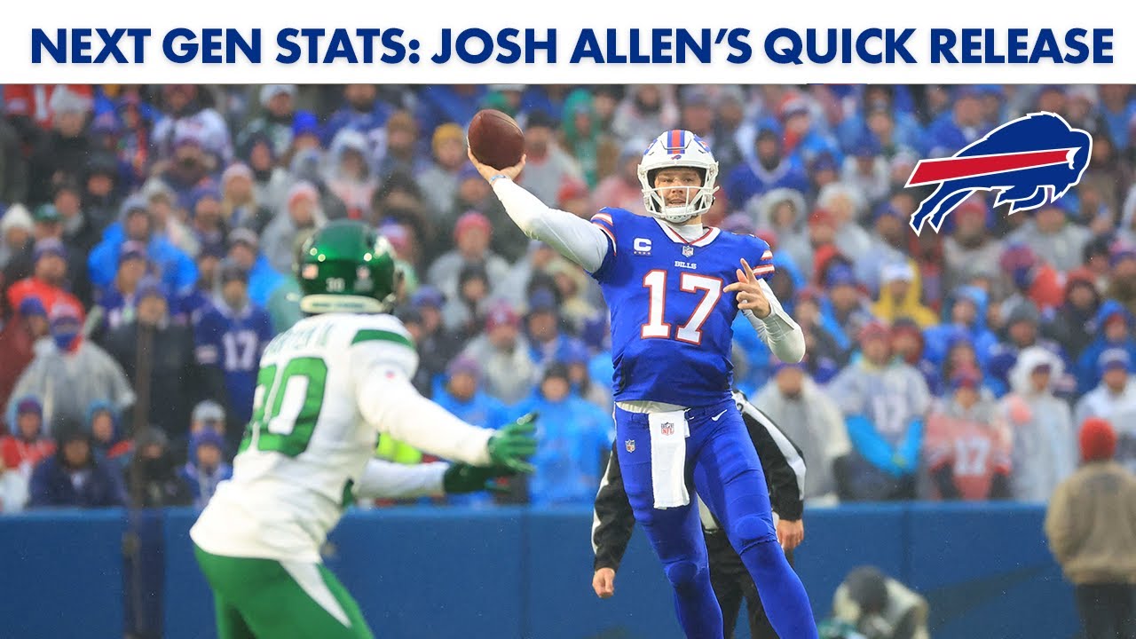 Inside the Next Gen Stats behind Josh Allen's quick release vs Jets | Buffalo Bills