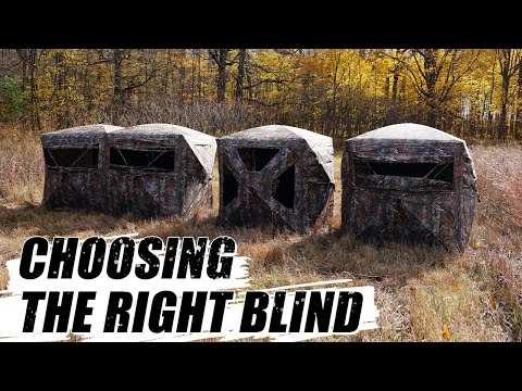 How To Choose The Right Hunting Blind For You! | TideWe's See-Through Blind