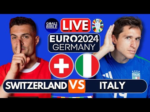 🔴SWITZERLAND vs ITALY LIVE | EURO 2024 | Full Match LIVE Today