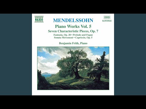 7 Charakterstucke, Op. 7: No. 7. Leicht und luftig