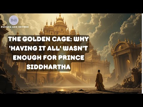 The Golden Cage: Why 'Having It All' Wasn't Enough for Prince Siddhartha I Buddha and Beyond