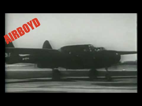Flying The P-61 Series Airplane (1944)