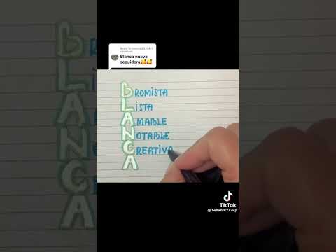 El significado del nombre blanca 🤍