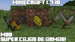 Weapon Case Loot Mod Para Minecraft 1.11.2/1.10.2/1.9.4/1.8.9/1.7.10 | ZonaCraft