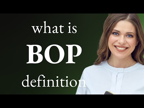 Bop • BOP definition