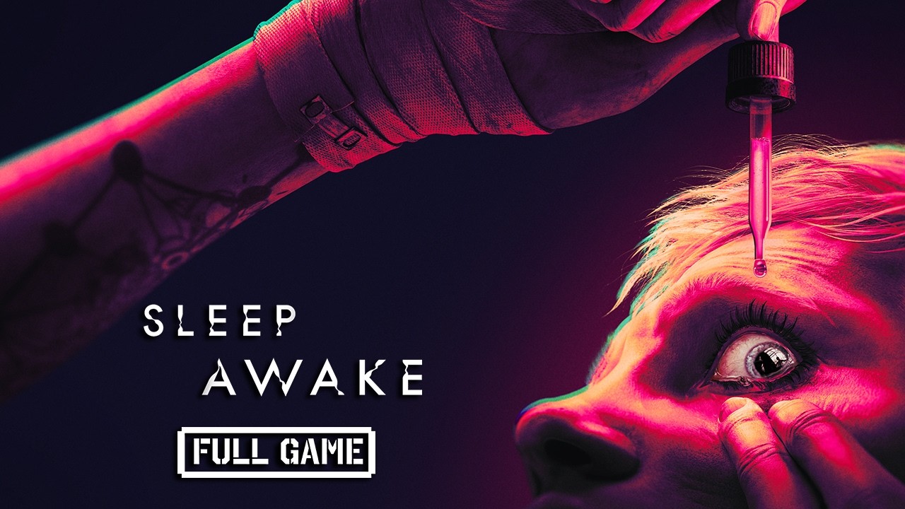 Sleep Awake | FULL HORROR GAME - No Commentary