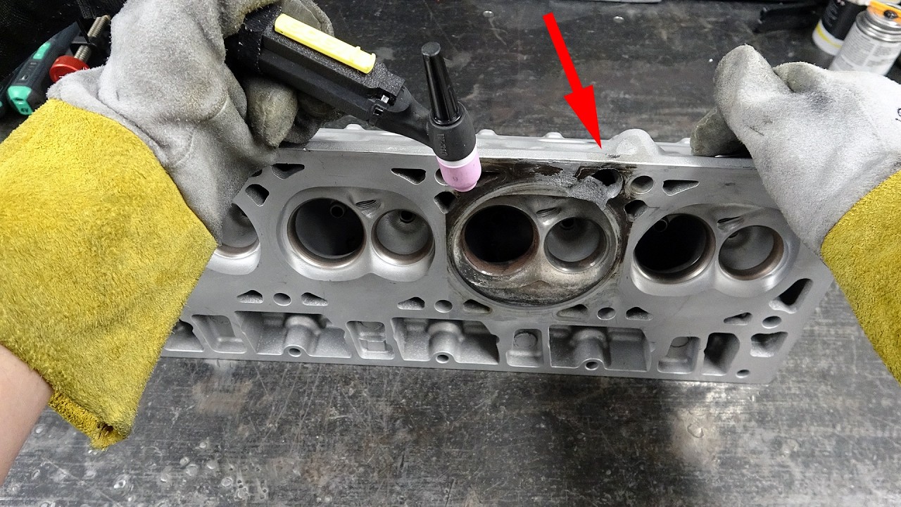 Is it FUBAR? -Aluminum Cylinder Head Repair - TIG Welding Aluminum
