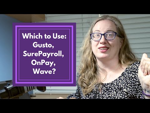 Payroll for Small Business - Overview of Gusto, SurePayroll, OnPay, Wave || payroll software review