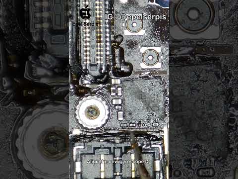  iPhone 7 Compass and Screen Rotation not working Fix Replacement Gyroscope IC