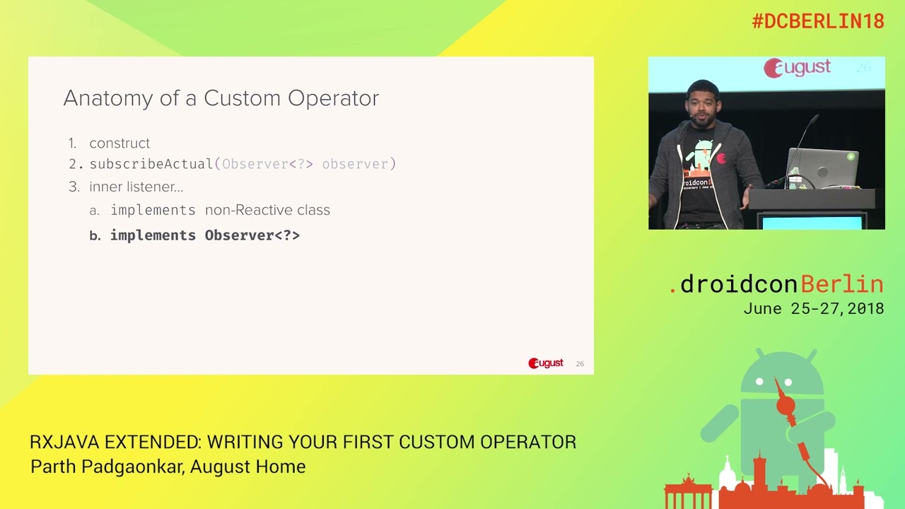 RXJAVA EXTENDED: WRITING YOUR FIRST CUSTOM OPERATOR
