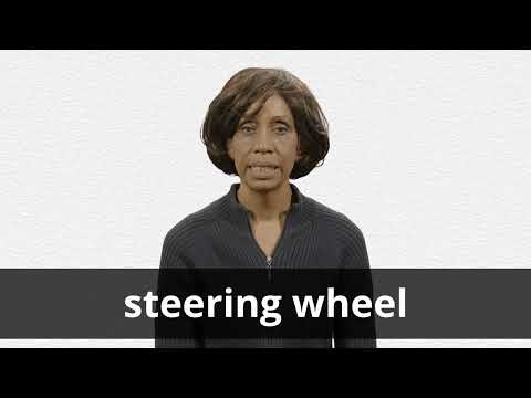STEERING WHEEL definition and meaning | Collins English Dictionary