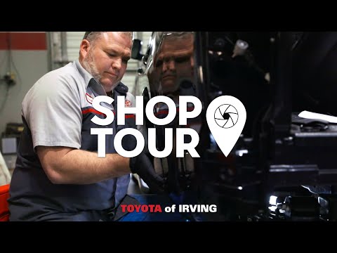 Shop Tour of the Toyota of Irving Collision Center and Direct Repair Facility | in Dallas Fort Worth