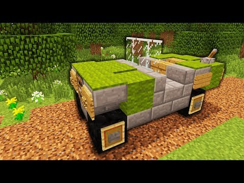 Minecraft - How To Make An Army Jeep | Tutorial Minecraft Project